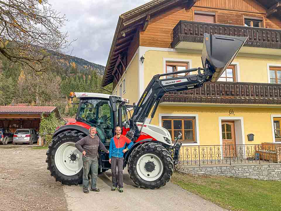 Zankl Landtechnik - Übergabe Familie Fritzer