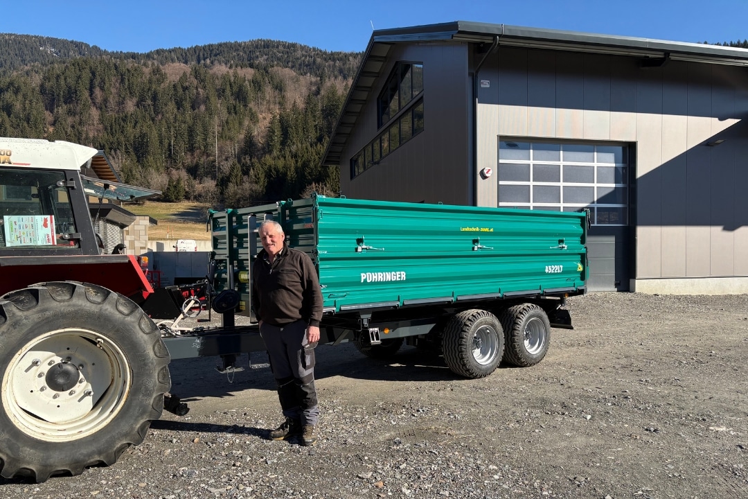 Zankl Landtechnik - Übergabe - Stocker Andreas